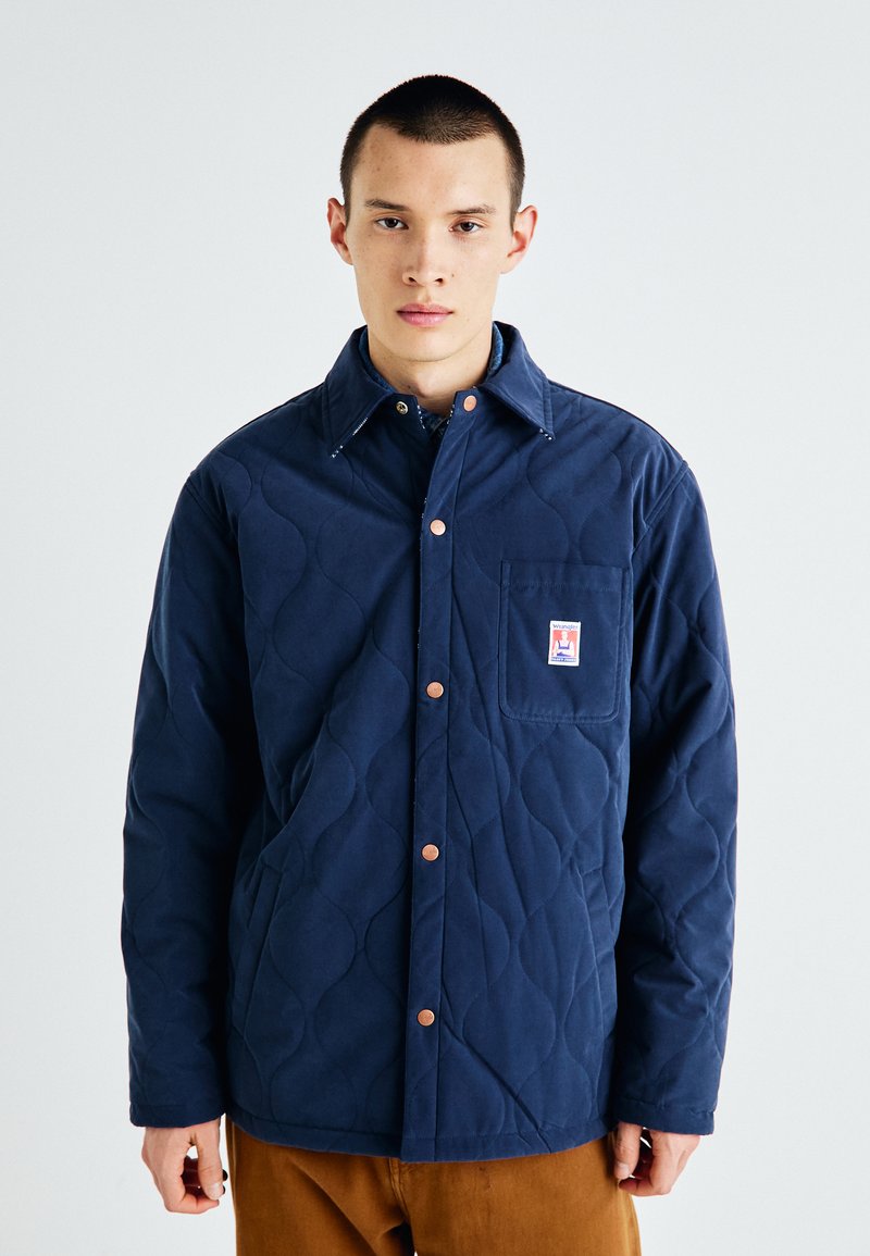 Wrangler CASEY REVERSIBLE SHAKET - Übergangsjacke - navy/dunkelblau ...