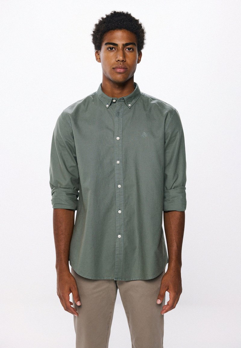 Springfield Shirt - dark green - Zalando