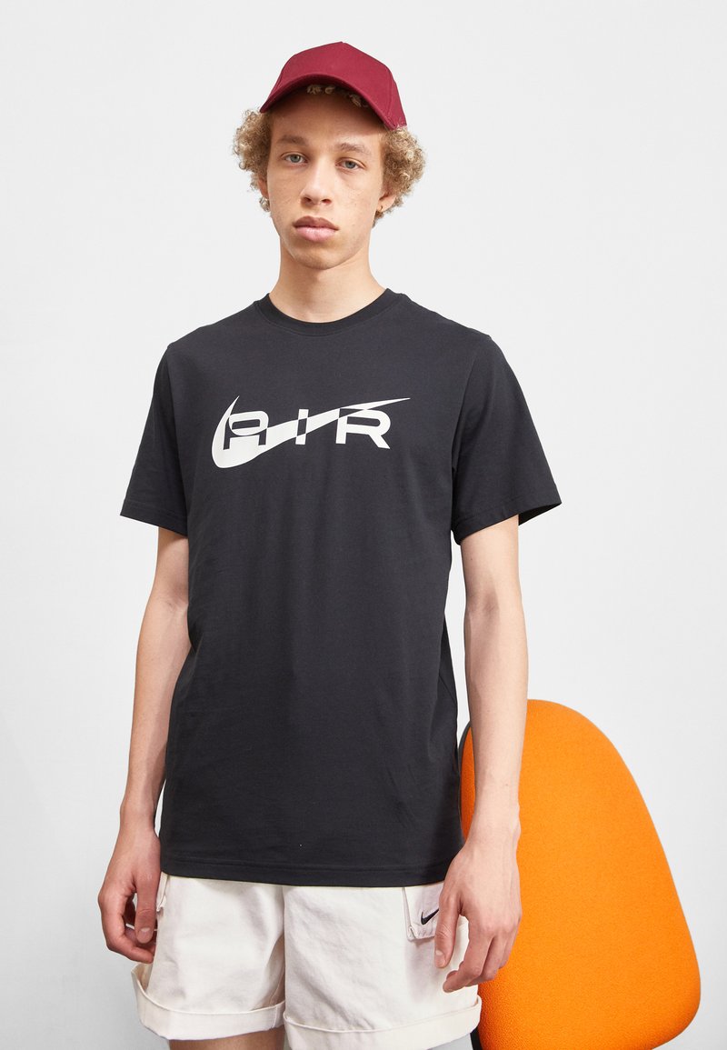 Nike Sportswear AIR GRAPHIC TEE - Triko s potiskem - black/černá ...