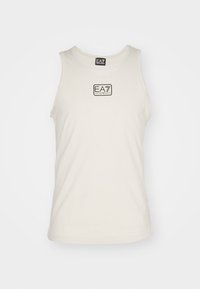 EA7 Emporio Armani TANK - Top - grigio perla/beige - Zalando.it