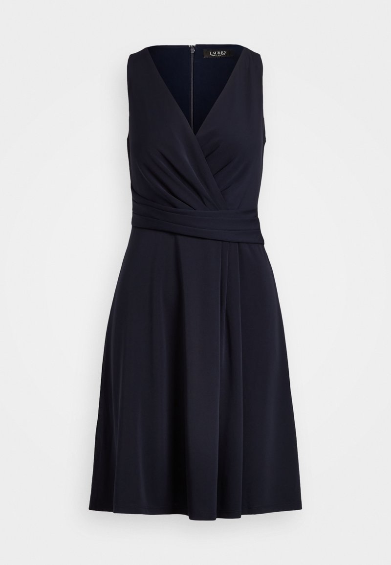 Lauren Ralph Lauren Petite AFARA SLEEVELESS DAY DRESS - Robe en jersey - lighthouse navy/bleu ...
