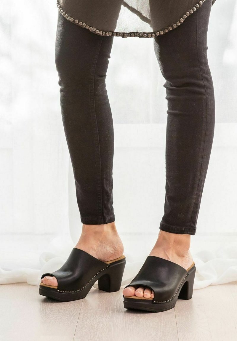 Calou Stockholm Clogs - black - Zalando