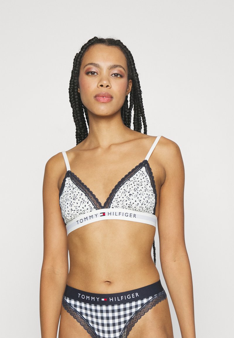 Tommy Hilfiger BRA PRINT - Triangel BH - ecru/offwhite - Zalando.de