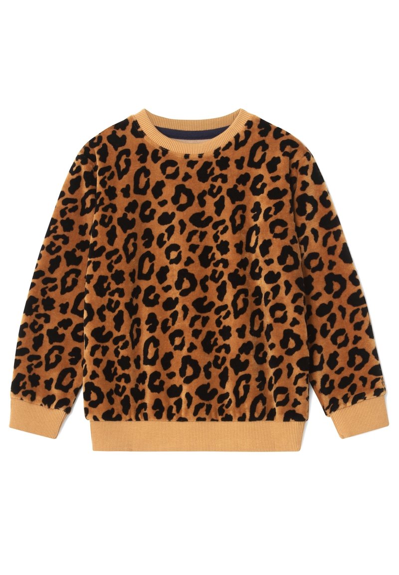 The Striped Cat RIO LEOPARD AOP - Sweatshirt - light brown/hellbraun ...