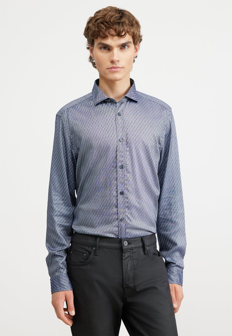 BOSS LIAM - Koszula/granatowy - Zalando.pl