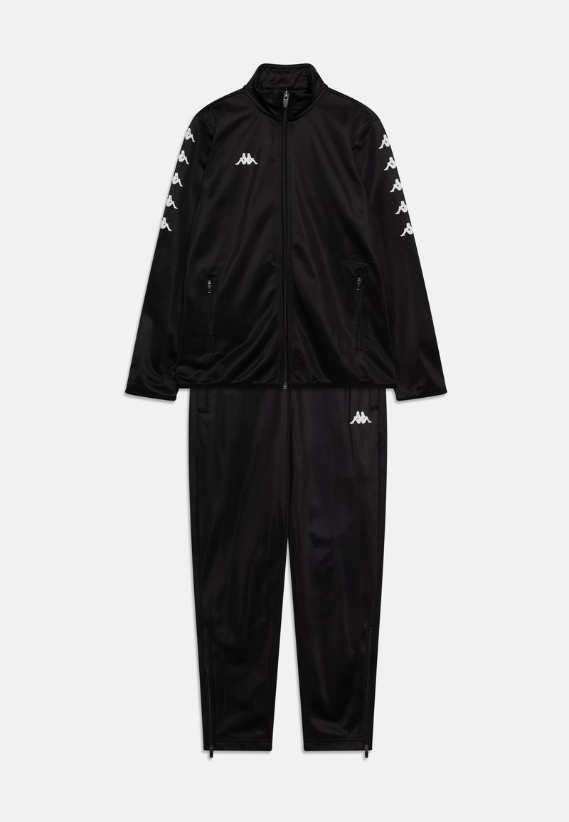 Kappa Tracksuit - caviar/black - Zalando