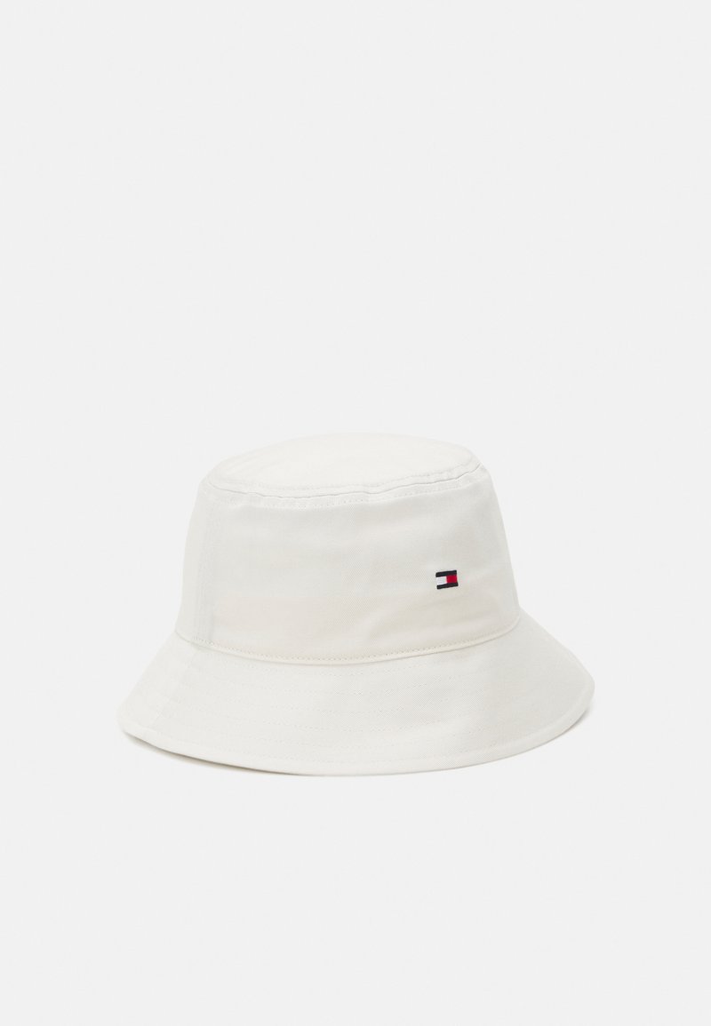 Tommy Hilfiger SMALL FLAG BUCKET HAT UNISEX - Hut - calico/offwhite ...