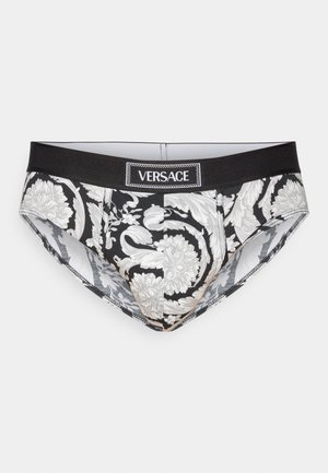 Versace UNDERPANTS JOCK STRAP - Slip - nero greca oro/zwart - Zalando.nl
