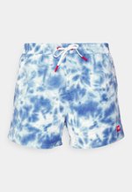 Diesel NICO - Swimming shorts - white/blue/blue - Zalando.de