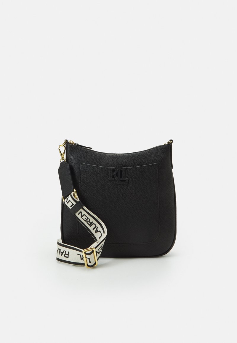 Lauren Ralph Lauren CAMERYN CROSSBODY LARGE - Across body bag - black ...
