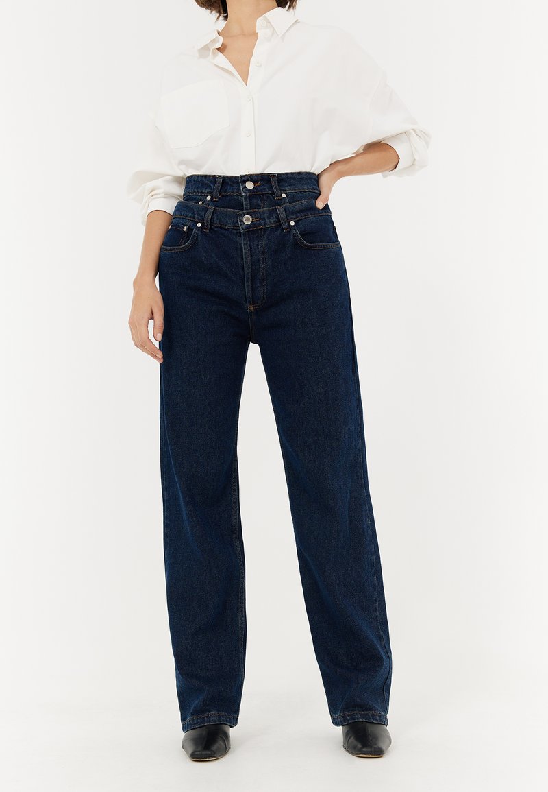 TOPTOP Studio Jeans Relaxed Fit - blau - Zalando.at