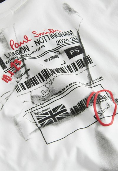 Paul Smith Junior REGULAR FIT - GRAPHIC 3 PACK - Print T-shirt - red black white/red - Zalando