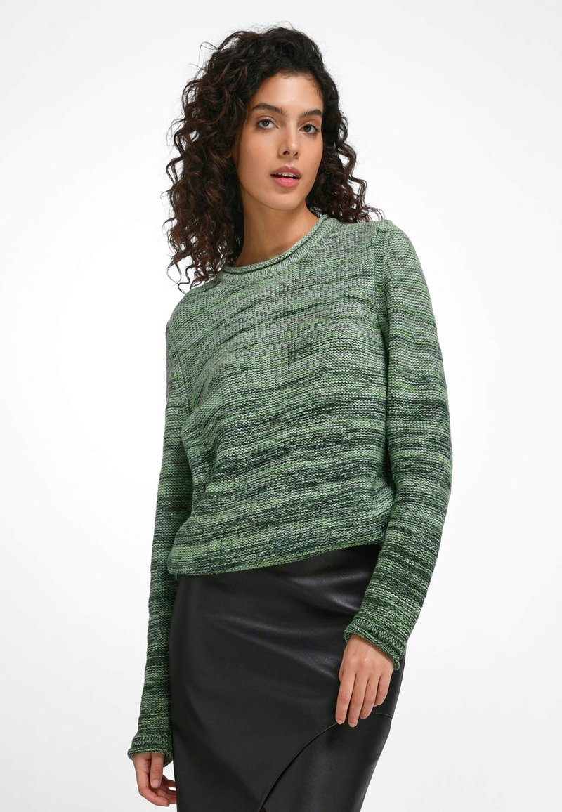 PETER HAHN Jumper - salbei/khaki - Zalando.de