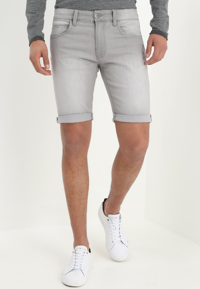 INDICODE JEANS KADEN - Shorts vaqueros - light grey/gris claro - Zalando.es
