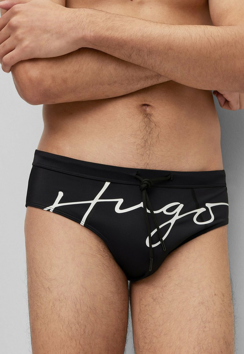 HUGO LAGUNA - Badehose Slip - black one/schwarz - Zalando.at