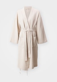 Hunkemöller ROBE SHORT - Morgonrock - beige/ljusbrun - Zalando.se