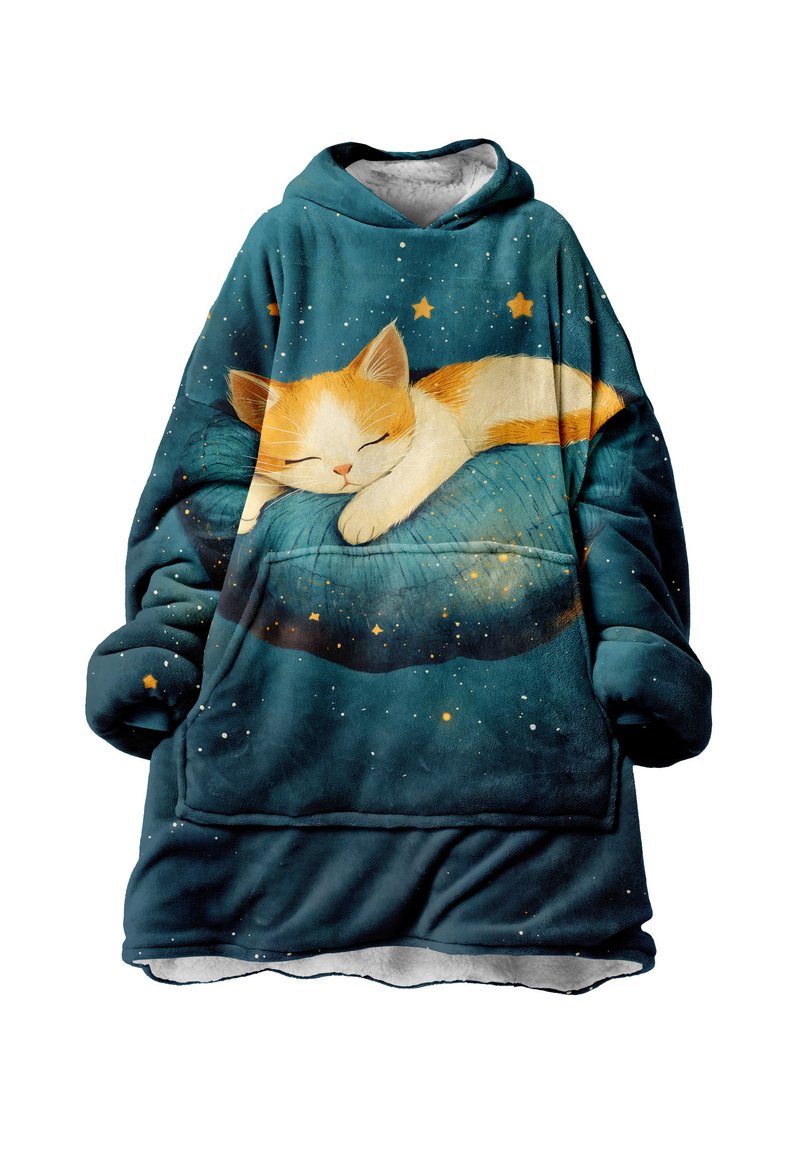 Mr. GUGU & Miss GO SWEET NIGHT HUGGIE - Kapuzenpullover - green/grün ...