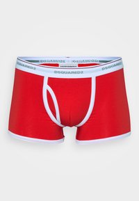 Dsquared2 CANADIAN HERITAGE TRUNK - Shorty - red/cognac - ZALANDO.FR