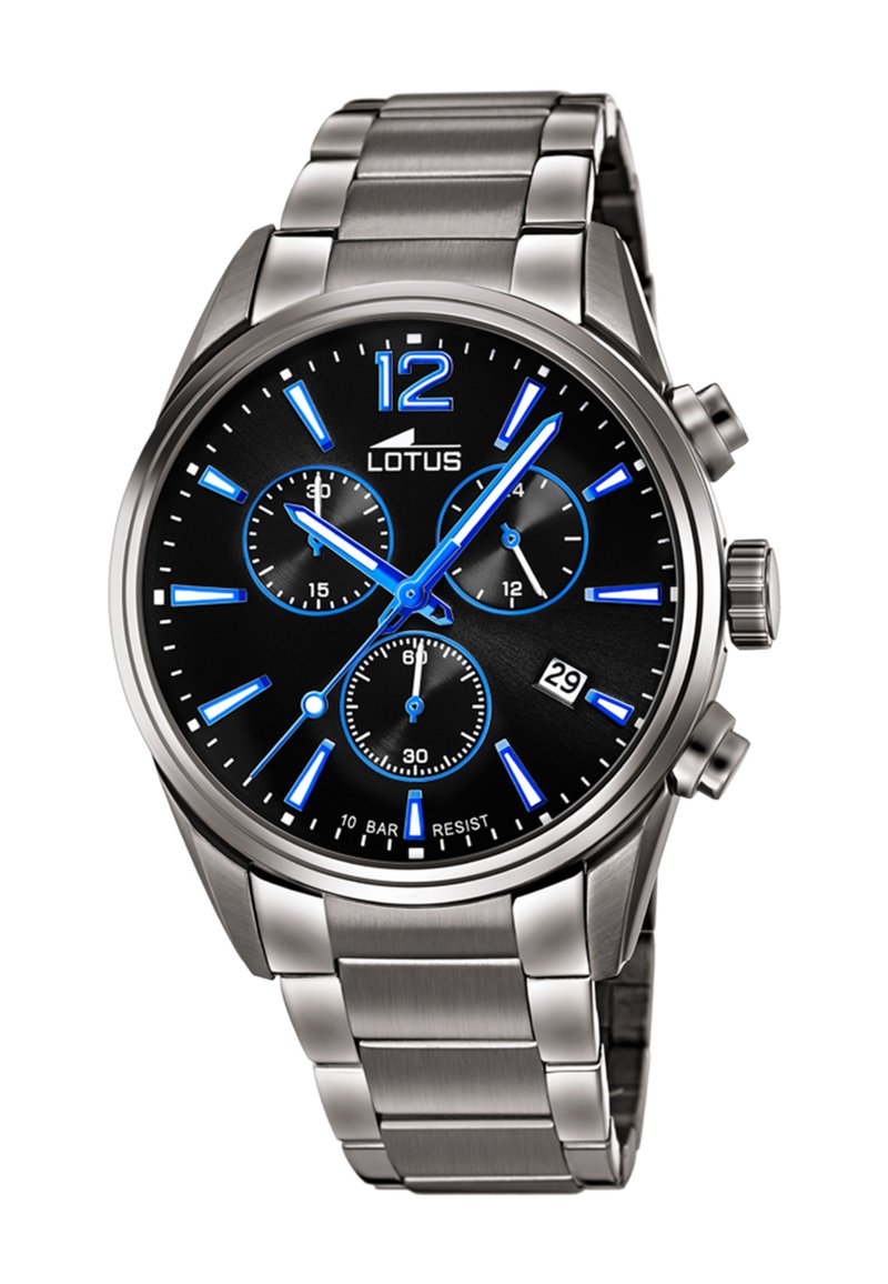 Lotus CHRONO - Chronografické hodinky - black/modrá - Zalando.sk
