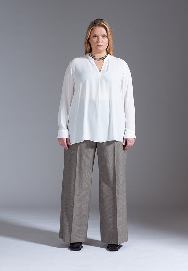 Sallie Sahne LENJA - Bluse - ecru/offwhite - Zalando.at
