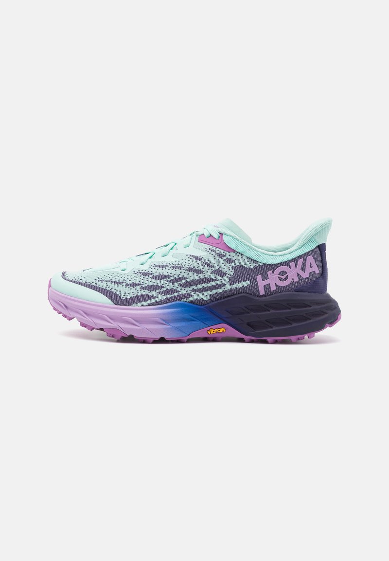 HOKA SPEEDGOAT 5 - Laufschuh Trail - sunlit ocean/night sky/dunkellila - Zalando.ch