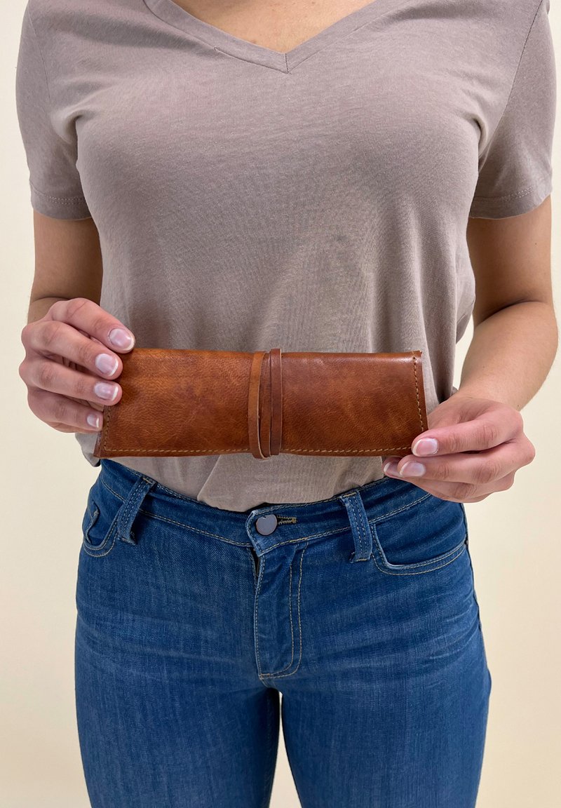 Gusti Leder FELIX - Penalhuse - braun/brun - Zalando.dk