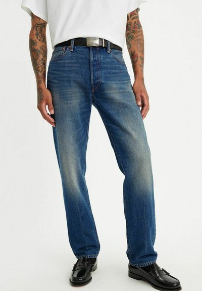 Levi's® 501® ORIGINAL - Straight leg -farkut - medium indigo/sininen ...