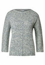 Street One MIT MULTICOLOR GARN - Jumper - blau/dark blue - Zalando.de