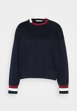Tommy Hilfiger SWEATER - Jumper - desert sky/dark blue - Zalando.ie