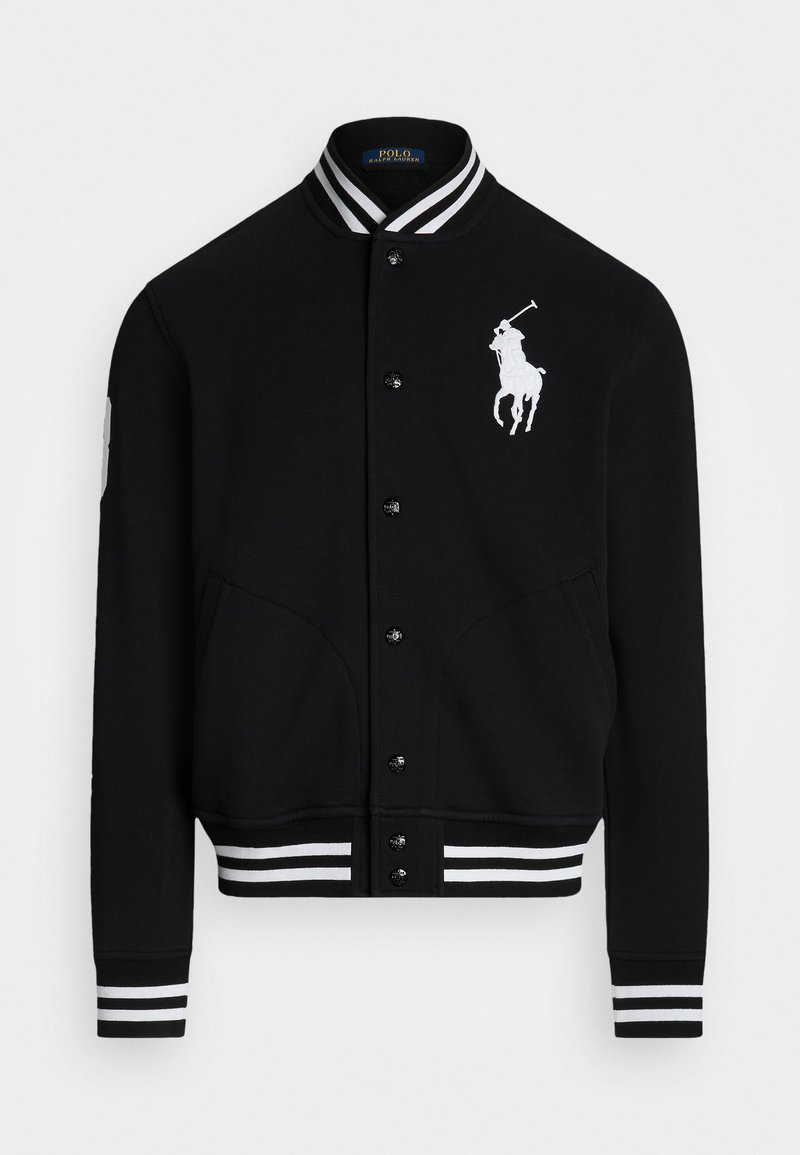 Polo Ralph Lauren BIG PONY BASEBALL JACKET - Bomberjacka - black/svart ...