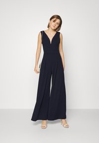 WAL G. JACKIE WIDE LEG - Combinaison - navy blue/bleu marine - ZALANDO.CH
