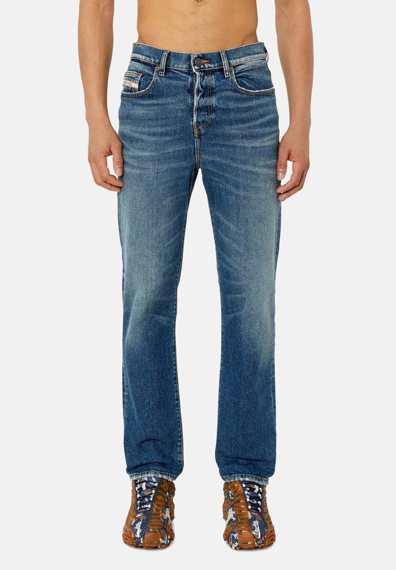Diesel 2020 D-VIKER 007L1 - Jeans Straight Leg - medium blue/blau ...