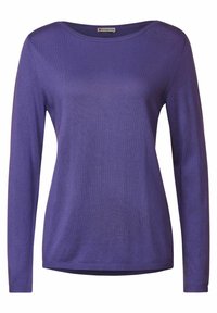 Street One U-BOOT AUSSCHNITT - Strickpullover - blau - Zalando.ch