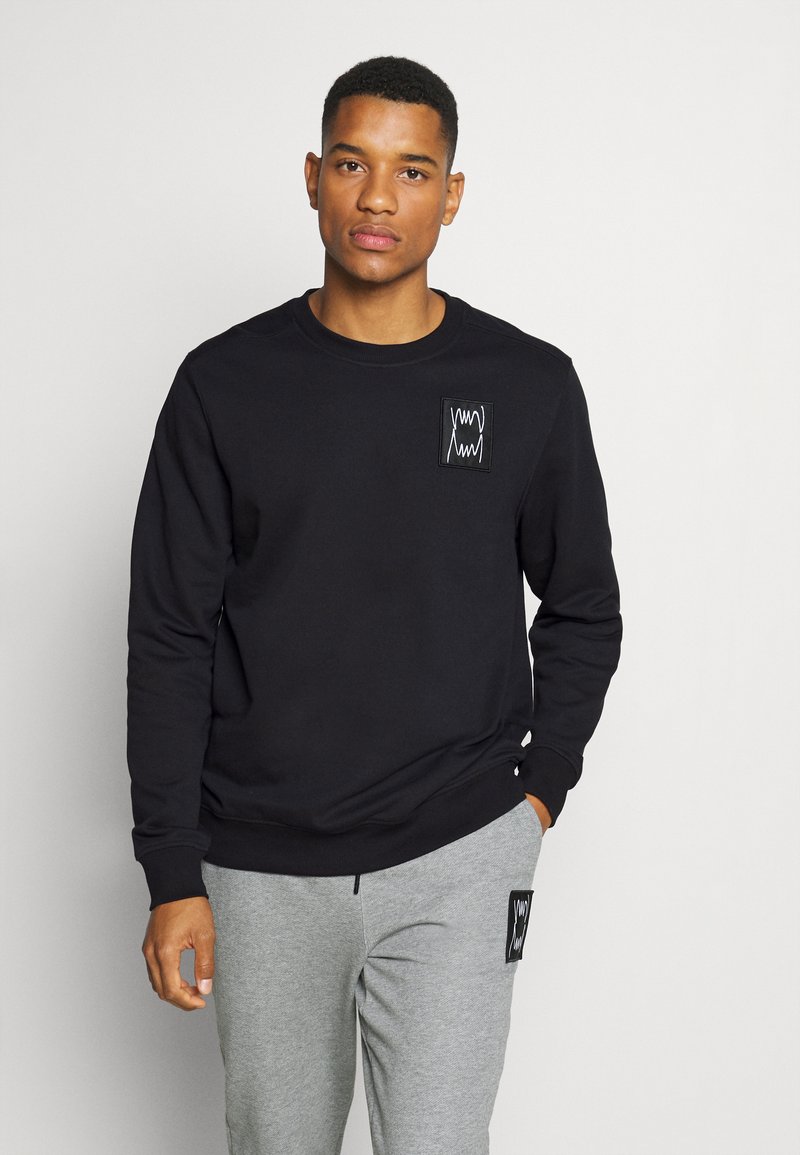 Puma PIVOT CREW - Sweater - black/zwart - Zalando.nl