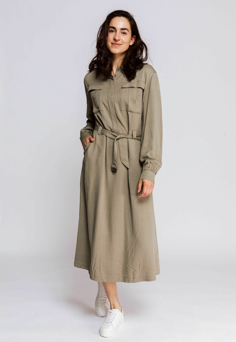 Zhrill AHRI - Shirt dress - olive - Zalando.de