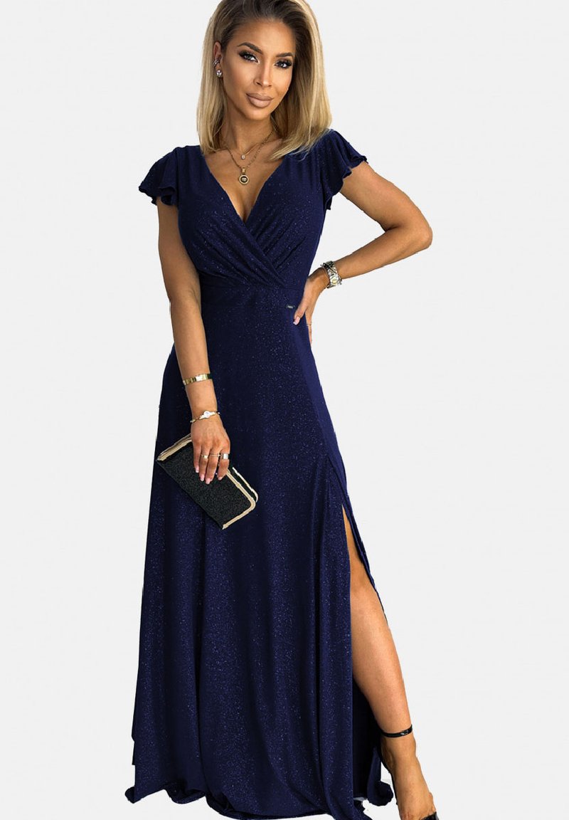 Chelsea Clark GLOSSY WITH A NECKLINE AND A SLIT ON THE LEG - Occasion ...