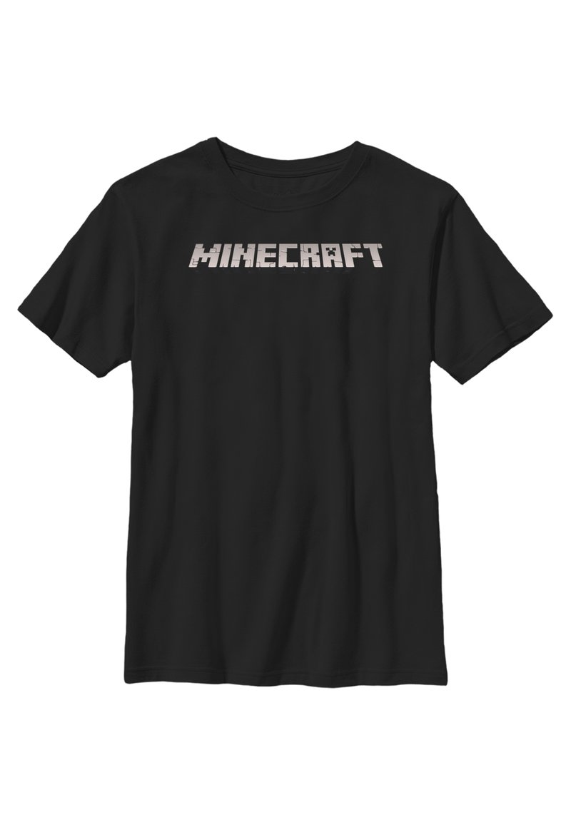 Henry Tiger MINECRAFT LOGO BLACK - T-shirt print - black/zwart - Zalando.be