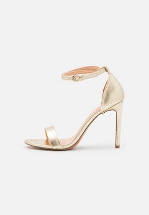 Next SIGNATURE STANDARD - High Heel Sandalette - gold/goldfarben ...
