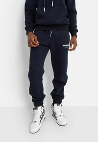 Sixth June Tracksuit bottoms - dark blue - Zalando