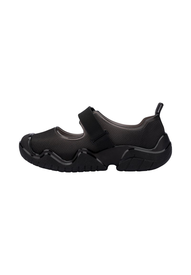 Melissa SPRINT - Ballerine con cinturino - bm black clear black/nero ...