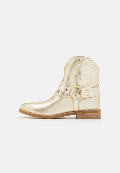 Barbour ELSA - Cowboy-/Bikerlaarsjes - neutral/crème - Zalando.be