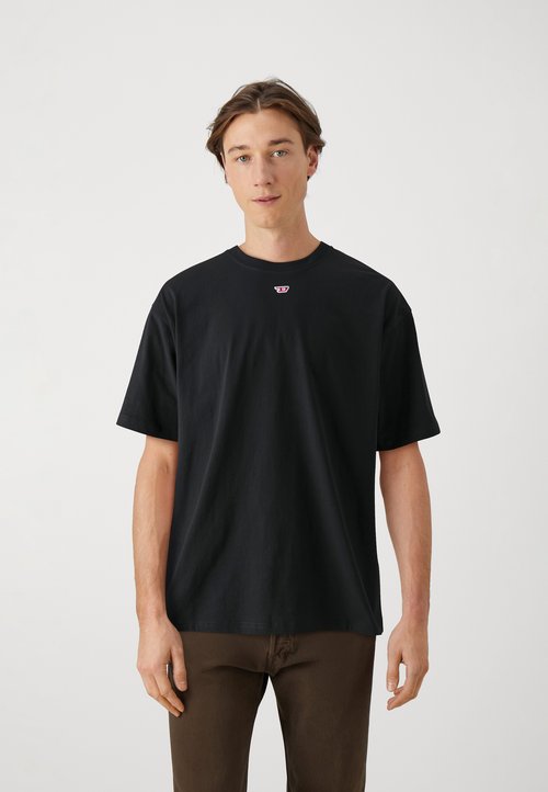Diesel BOXT BACK UNISEX - T-Shirt print - black/schwarz - Zalando.ch