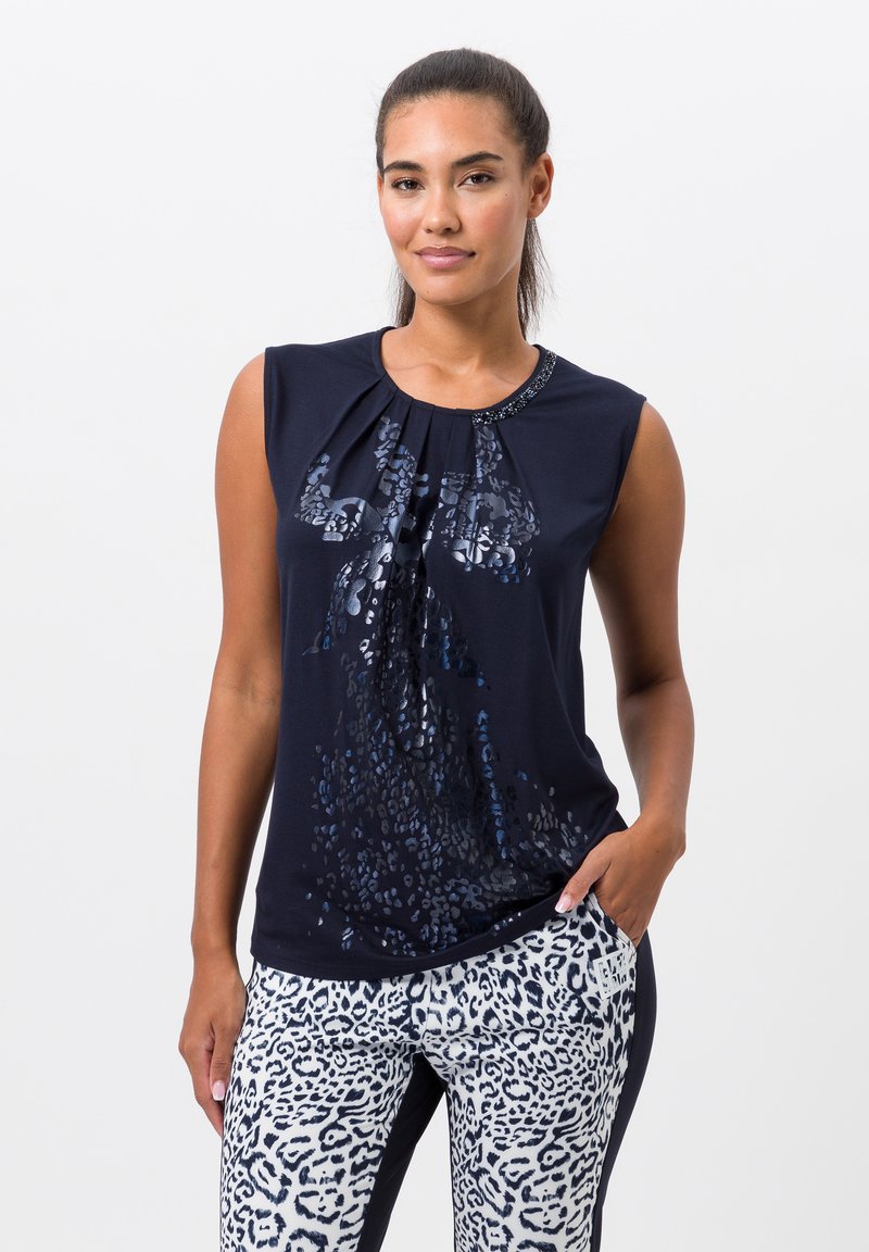 TUZZI Top - deep sea/dark blue - Zalando