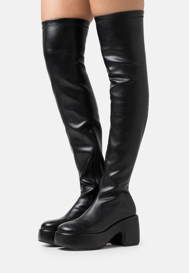 Bronx MADD - Over-the-knee boots - black - Zalando.de