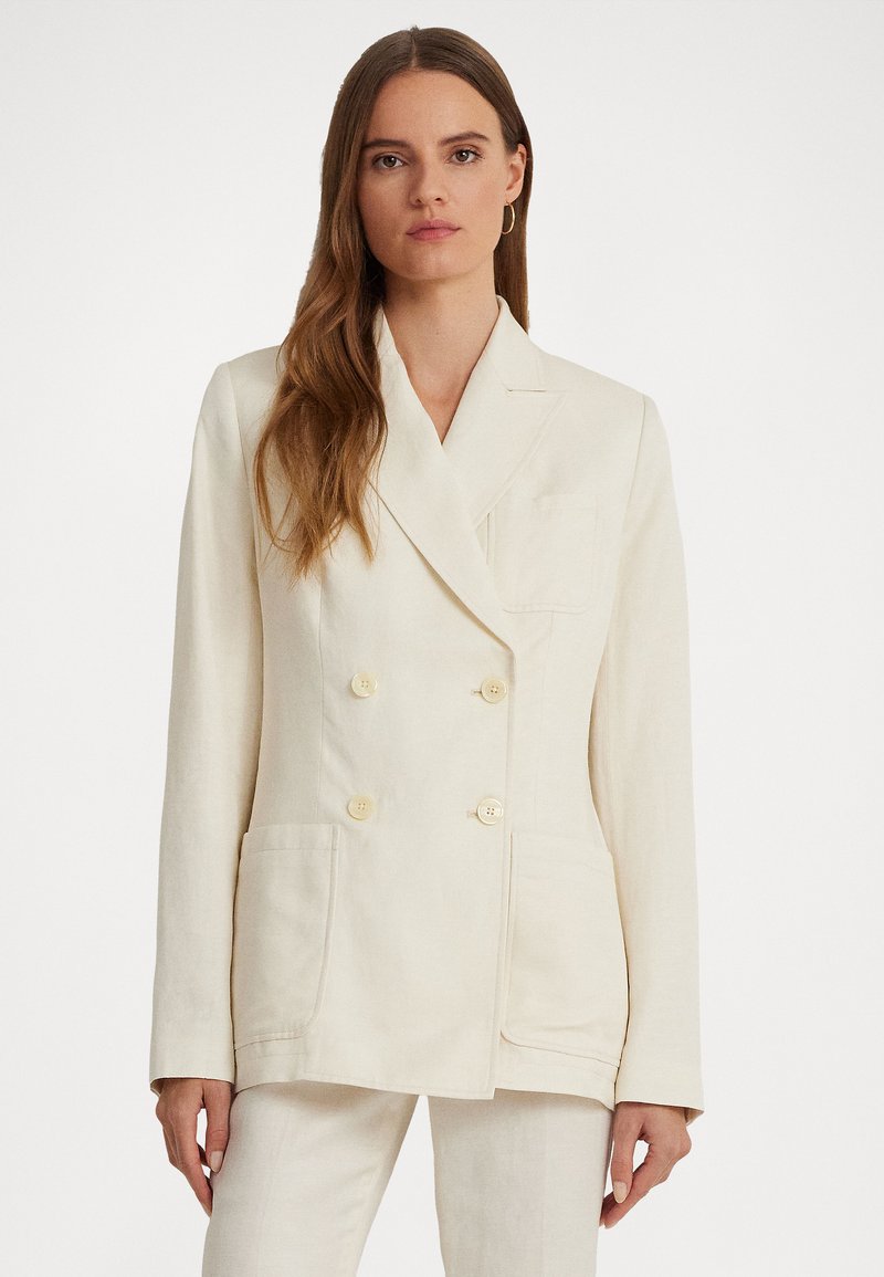 Lauren Ralph Lauren TELBEY - Bleiser - mascarpone cream/valge - Zalando.ee