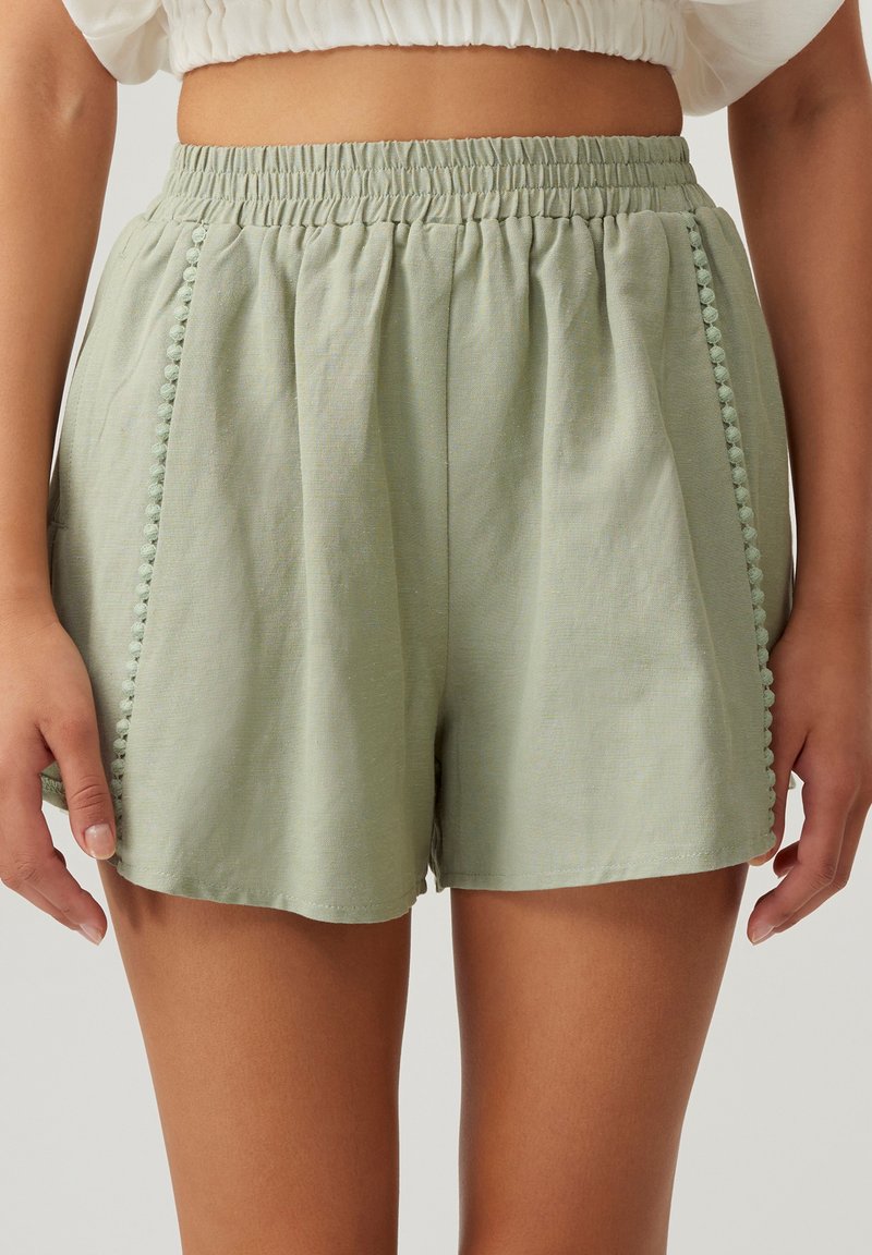 THE FATED AVA - Shorts - sage green/green - Zalando.ie