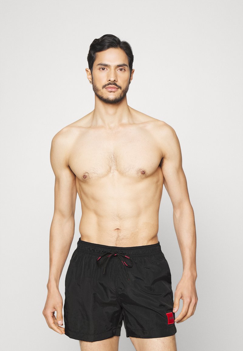 HUGO DOMINICA - Short de bain - black/noir - ZALANDO.FR