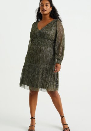Minus JAMIRA - Freizeitkleid - gold/goldfarben - Zalando.ch