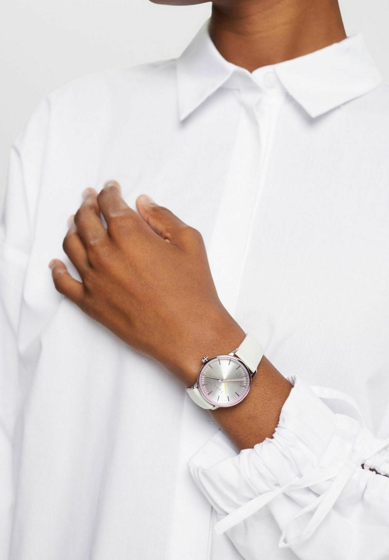 Esprit TIMEWEAR - Watch - off white/off-white - Zalando