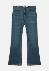 Levi's® BAGGY FLARE - Trapezaste traperice - dark-blue denim/tamnoplavi ...